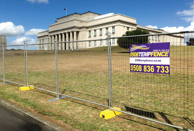 Semi Permanent Temporary Fencing for Hire in Auckland